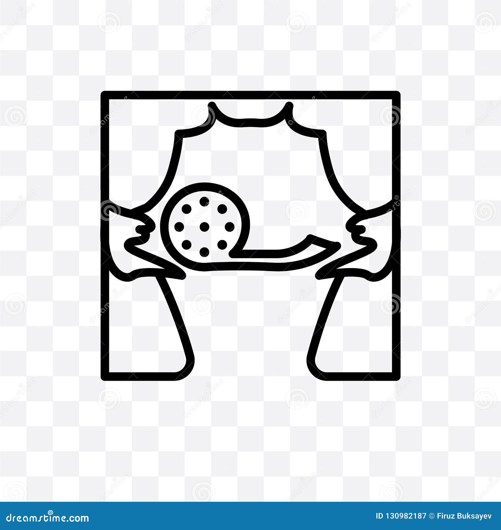 Voice Acting Vector Linear Icon Isolated On Transparent Background ...