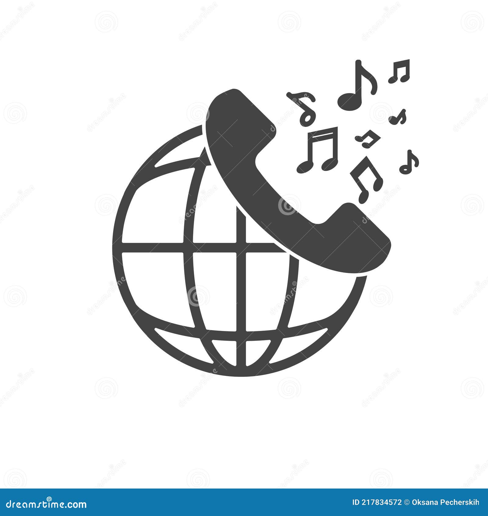 Voice Alert Vector Icon on White Isolated Background. Layers Grouped ...