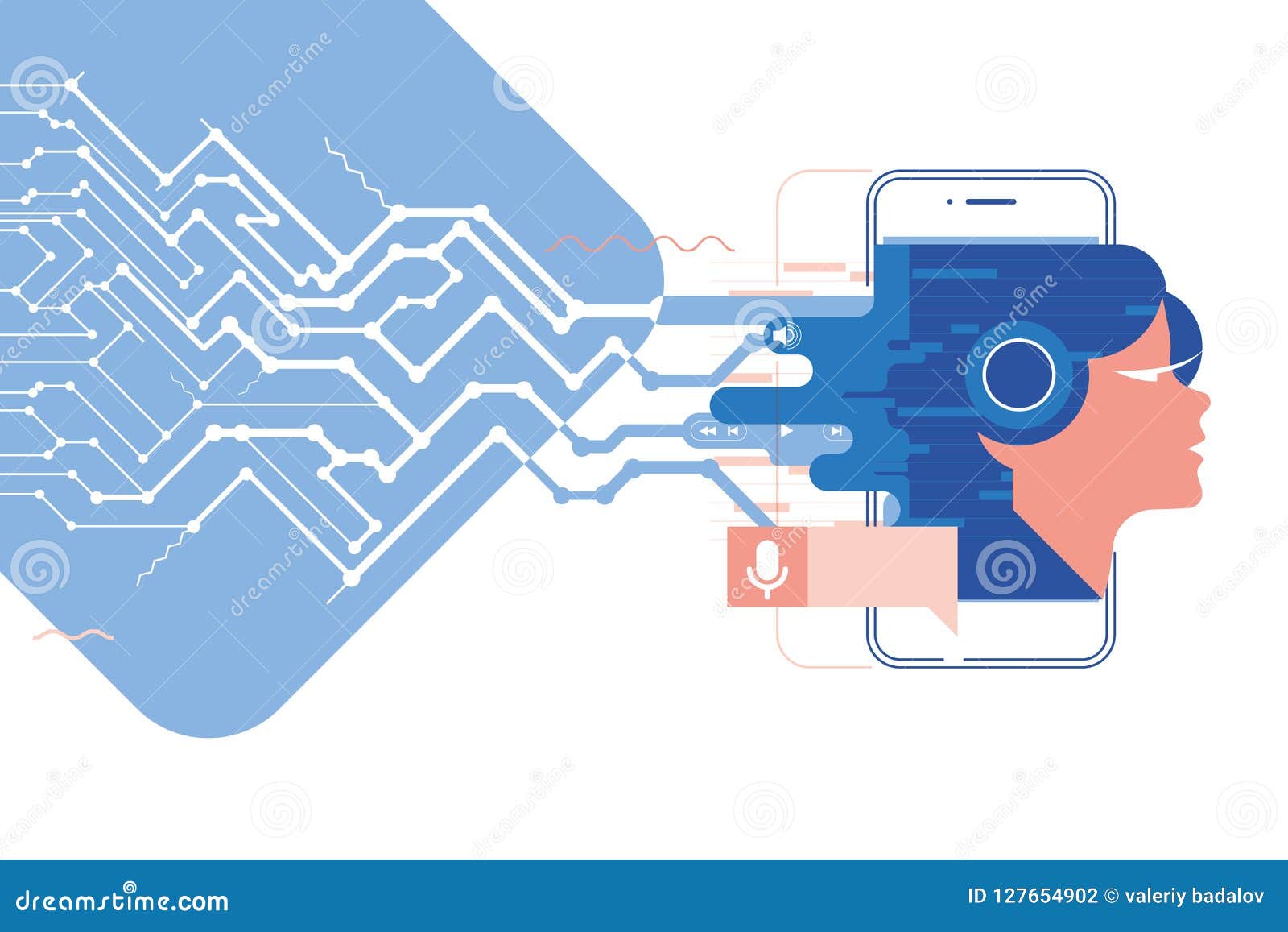 Voice Assistant, Mobile App, Personal Assistant and Voice Recognition ...