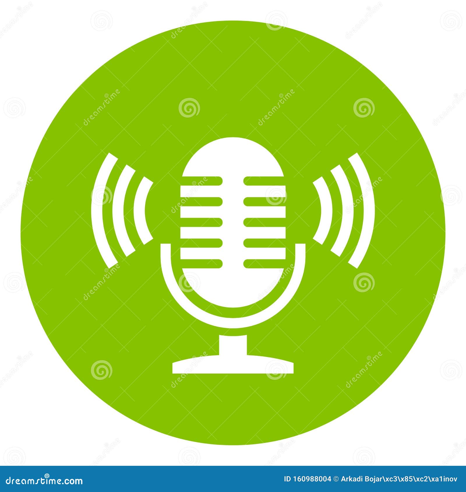 Voice Command With Sound Waves Icon In Comic Style. Speak Control ...