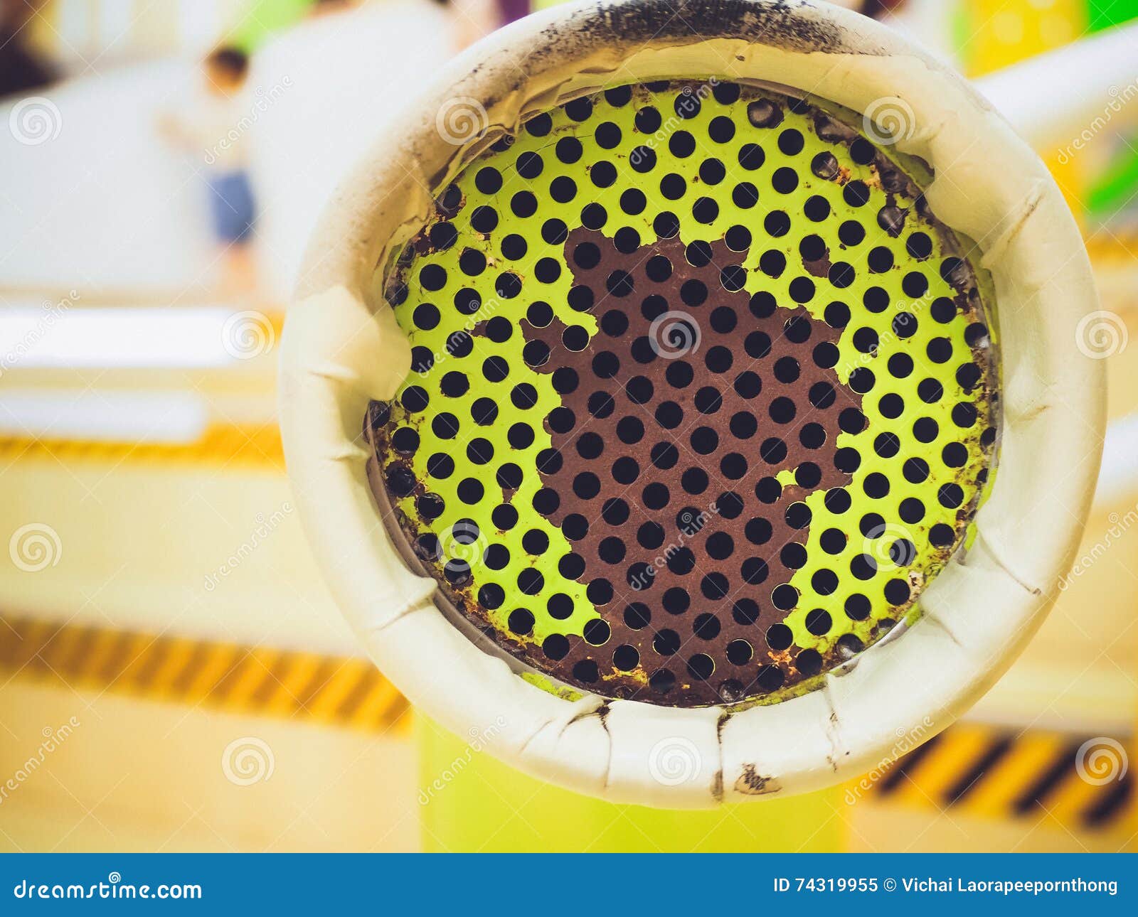 Voice Communication with a Tube Speaker Stock Image - Image of idea ...