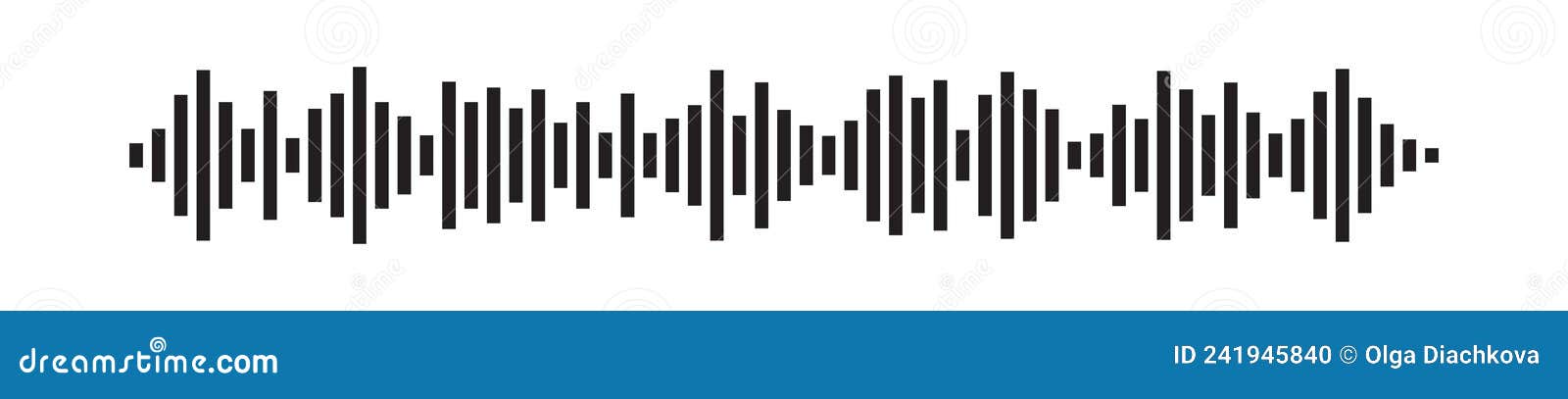 Voice Message Vector Ui Interface Stock Vector - Illustration of ...