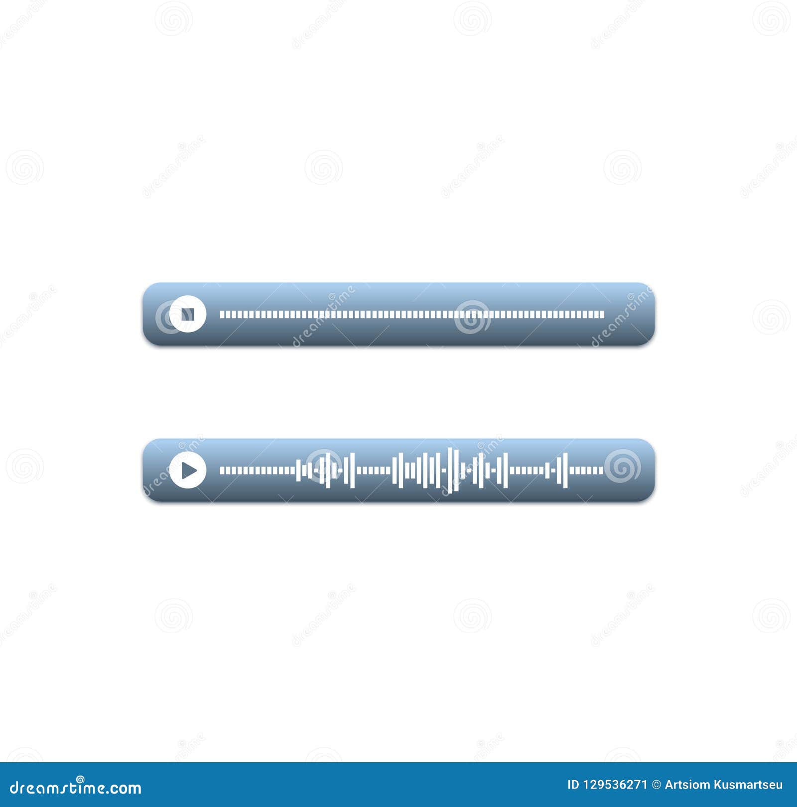 Voice message vector stock vector. Illustration of bubble - 129536271