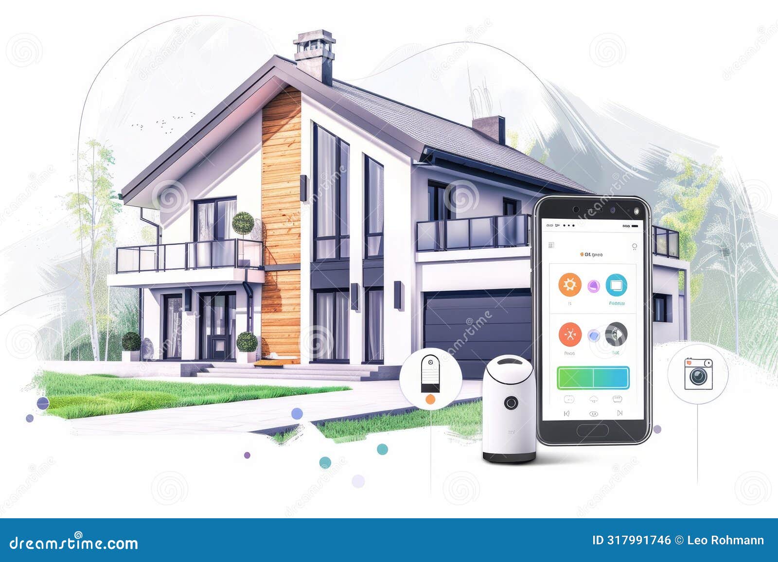 Voice-operated Security Mechanisms Within Homes Are Managed By Protective Technical Crews Using ...