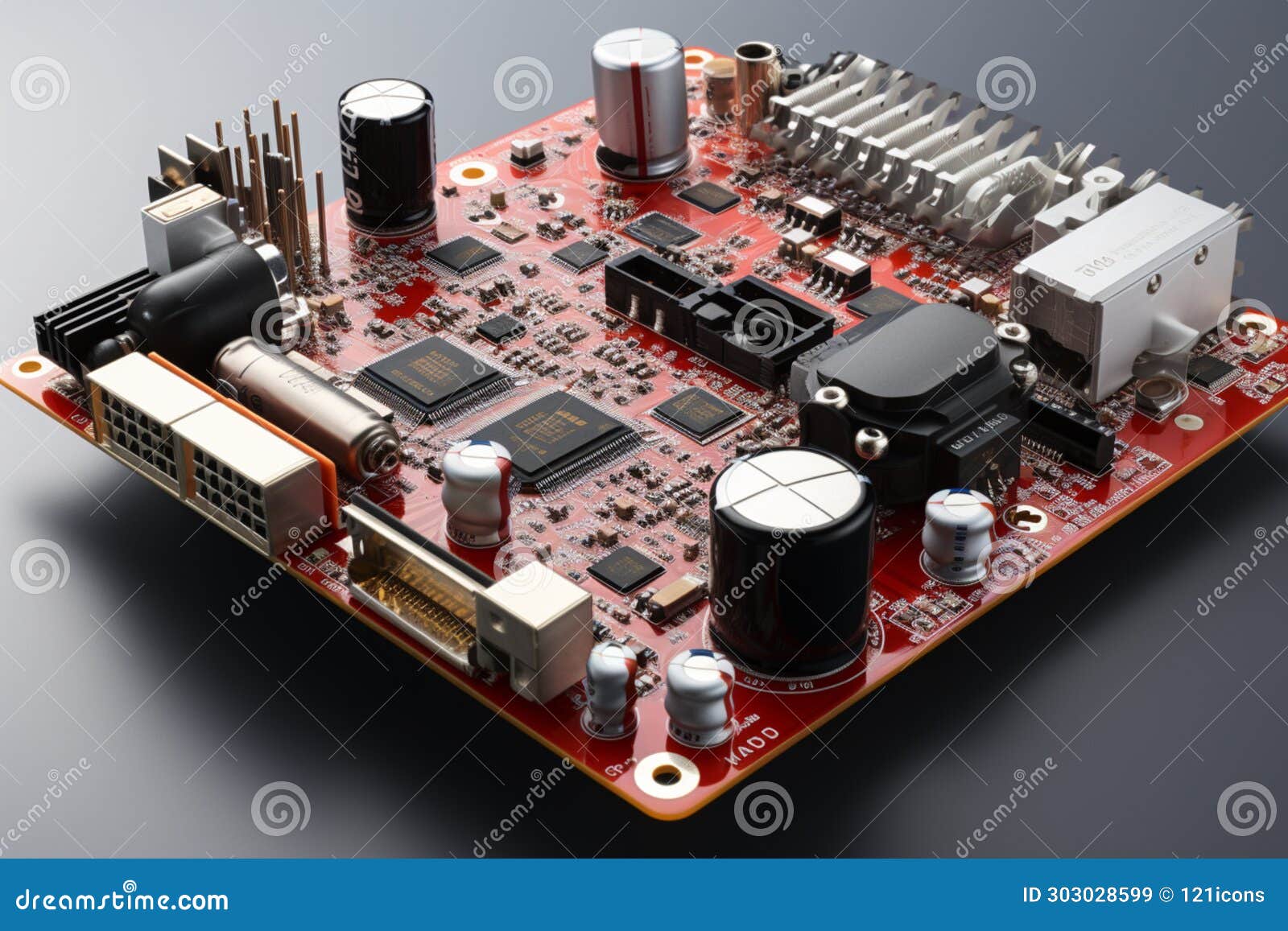 Voice Processing Board stock illustration. Illustration of musician ...