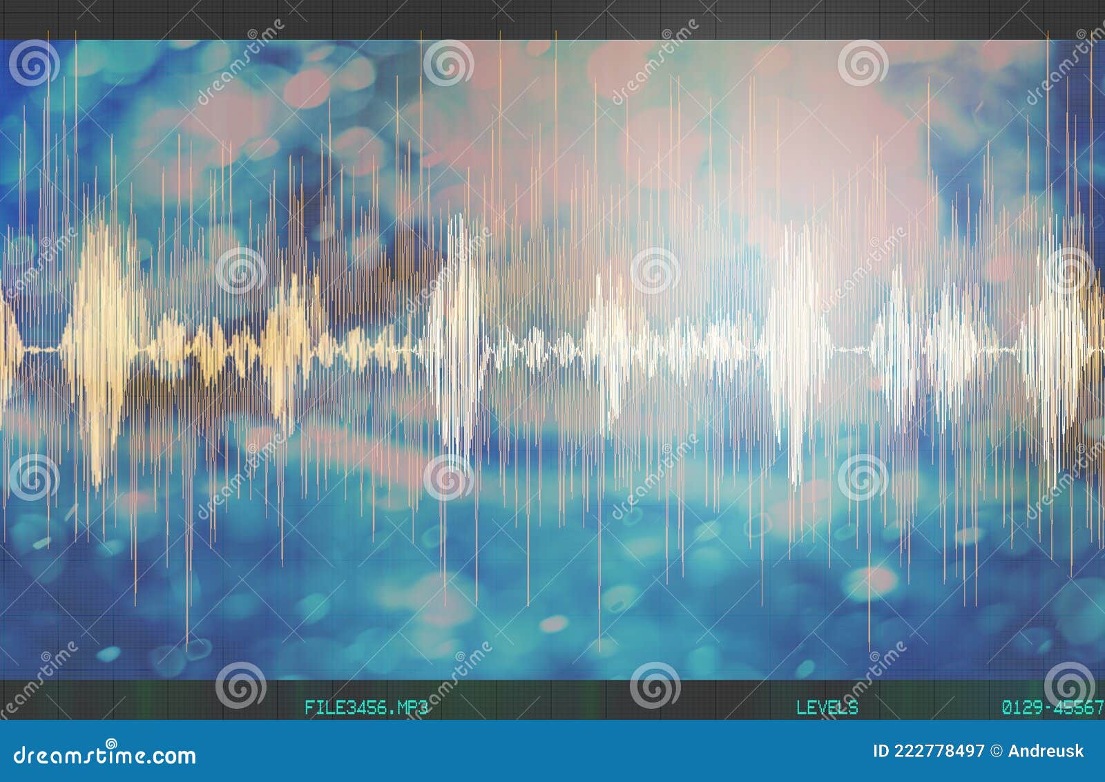 Voice Spectrum Of Men And Women. Female And Male Head Silhouette And ...