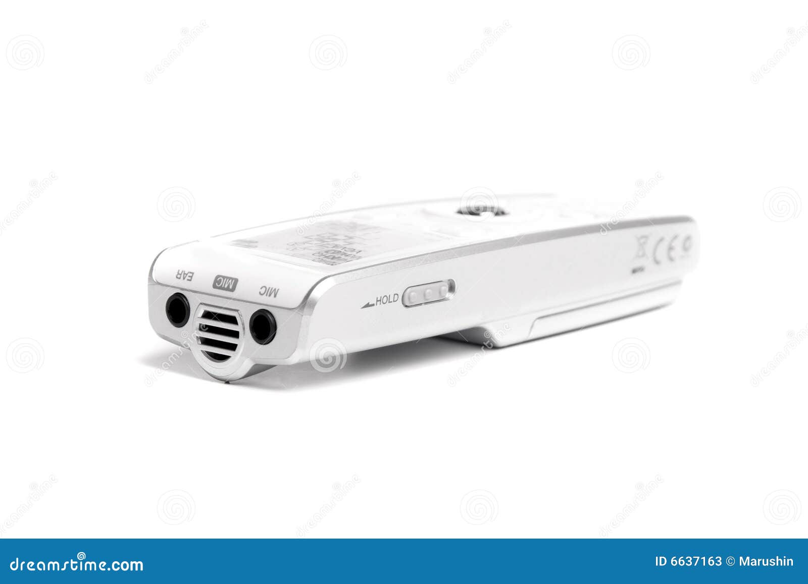 Voice recorder stock image. Image of speak, microphone - 6637163