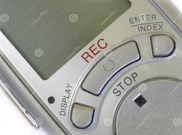 Voice Recorder stock image. Image of micro, electronic - 907005