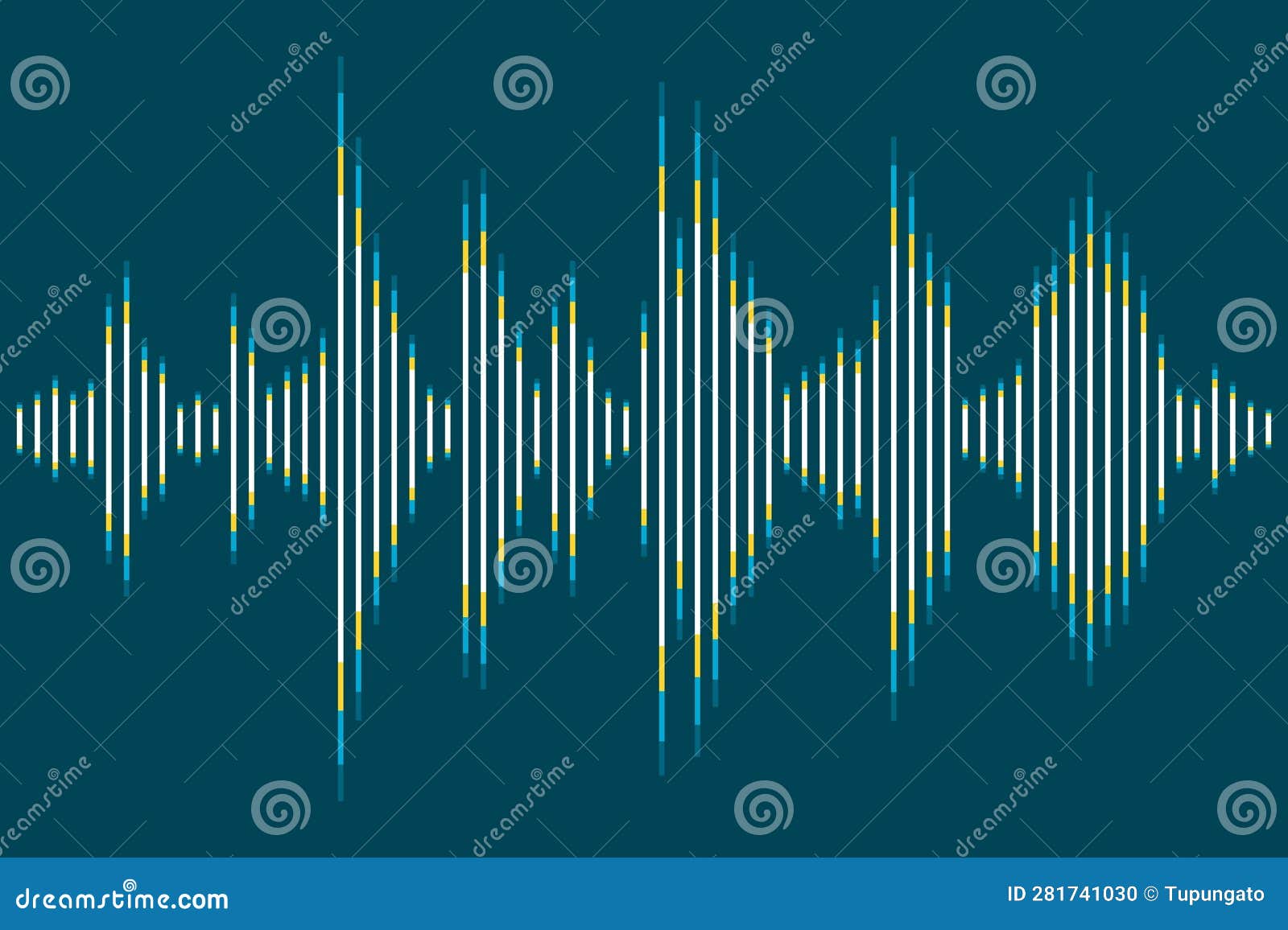 Voice sound audio vector stock vector. Illustration of audio - 281741030