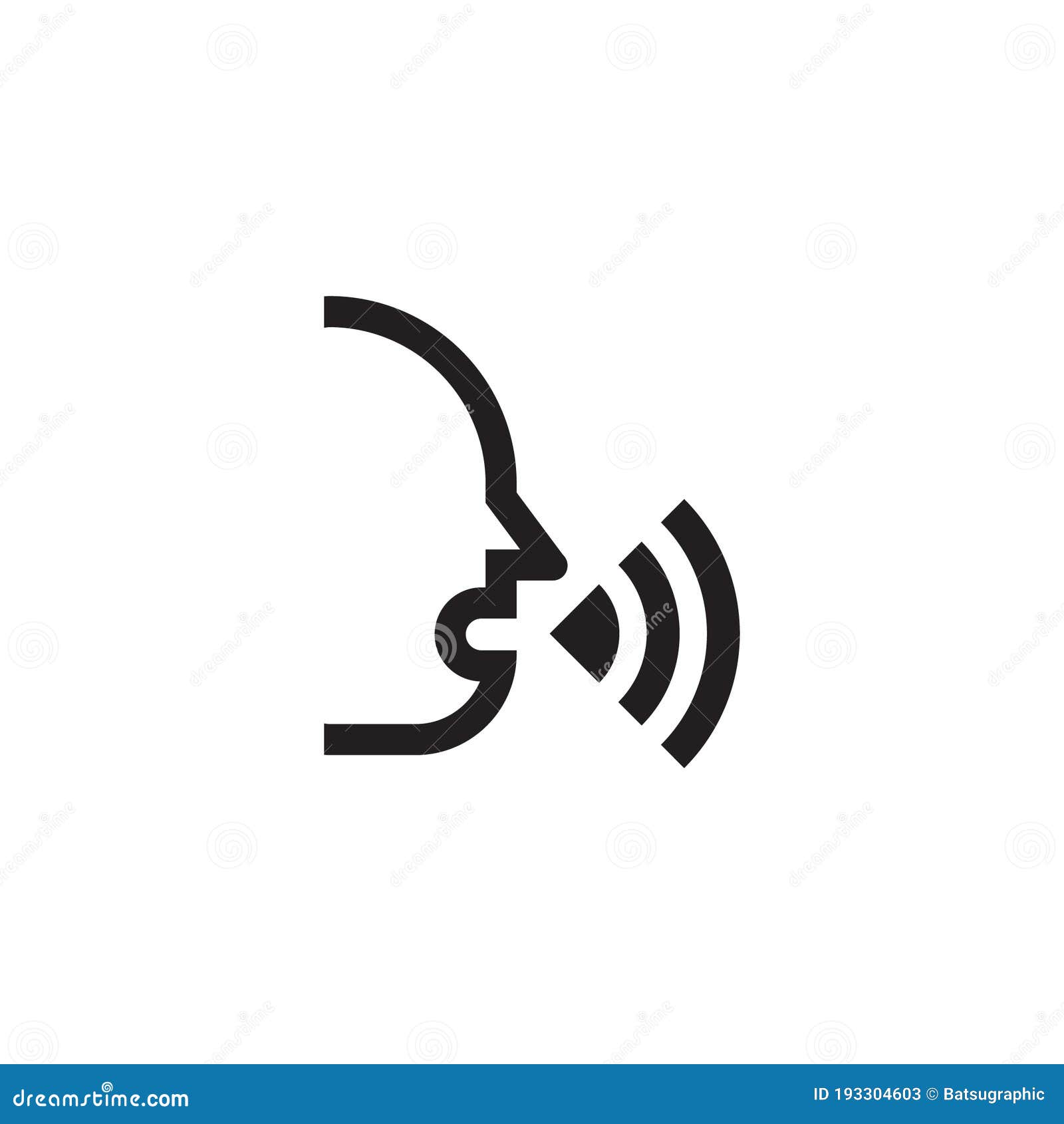 Voice Vector Icon Logo Design Stock Vector - Illustration of phone ...