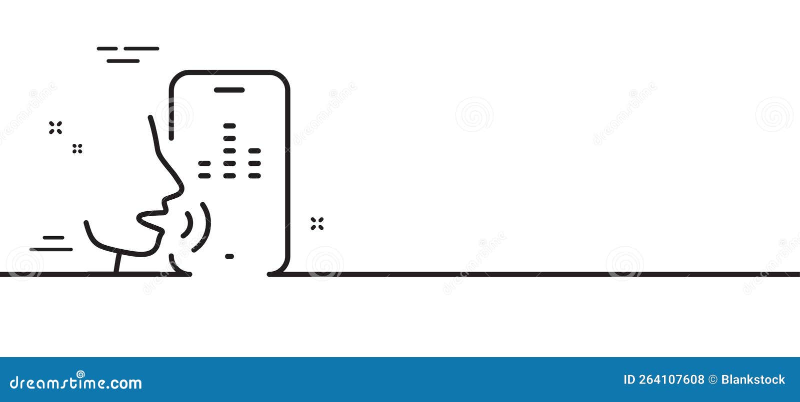 Voicemail Line Icon. Record Phone Voice Sign. Vector Stock Illustration ... Voicemail Line Icon. Record Phone Voice Sign. Vector Stock Illustration ...