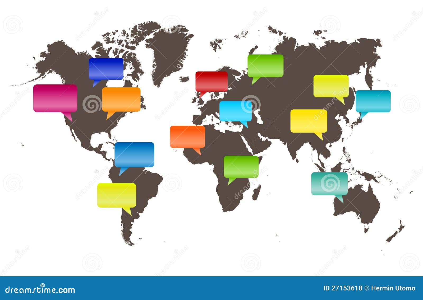 Voices of the World stock vector. Illustration of voices - 27153618