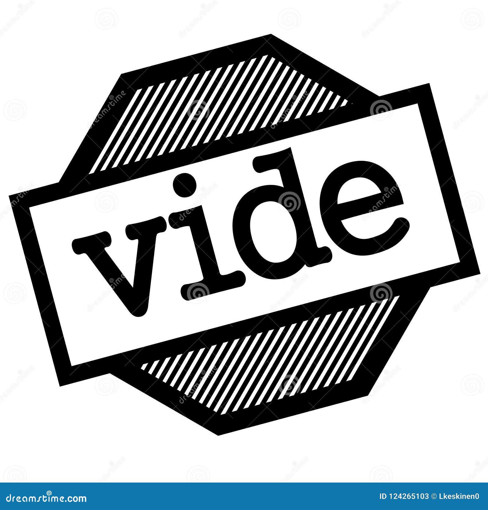 Void black stamp stock vector. Illustration of copyspace - 124265103