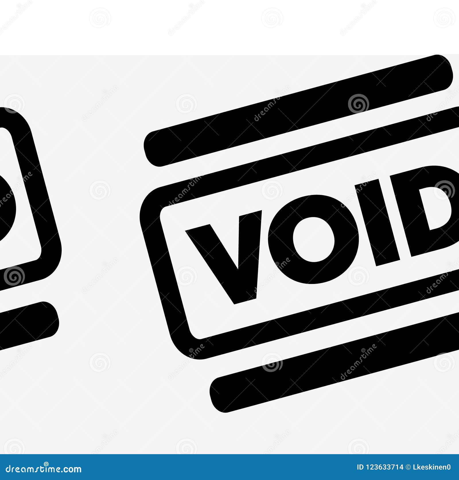 Void black stamp stock vector. Illustration of business - 123633714