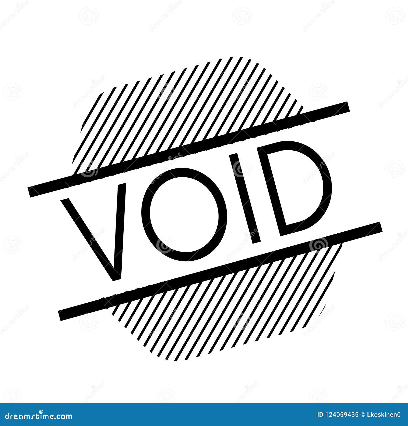 Void black stamp stock vector. Illustration of clear - 124059435