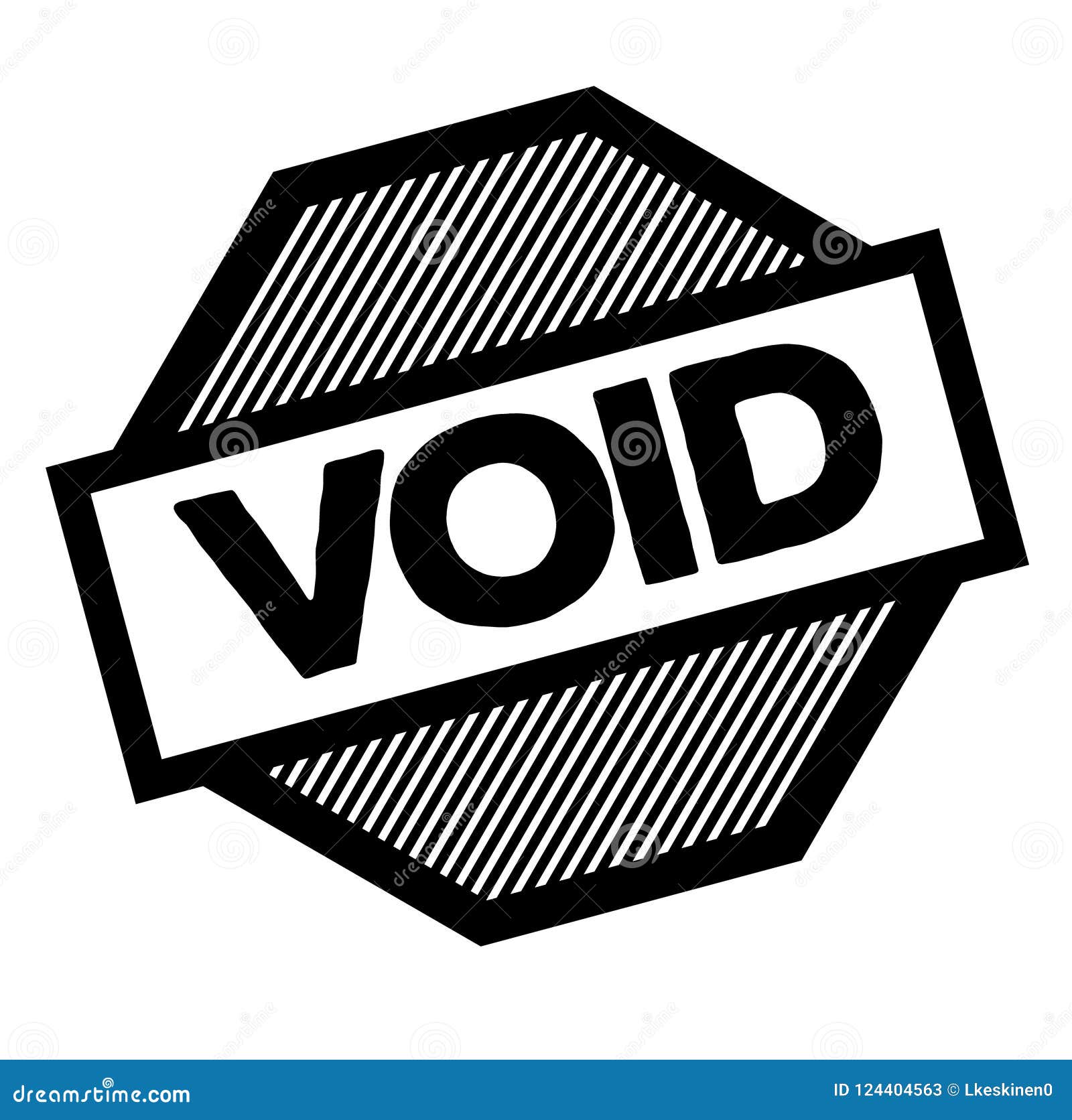 Void black stamp stock vector. Illustration of empty - 124404563