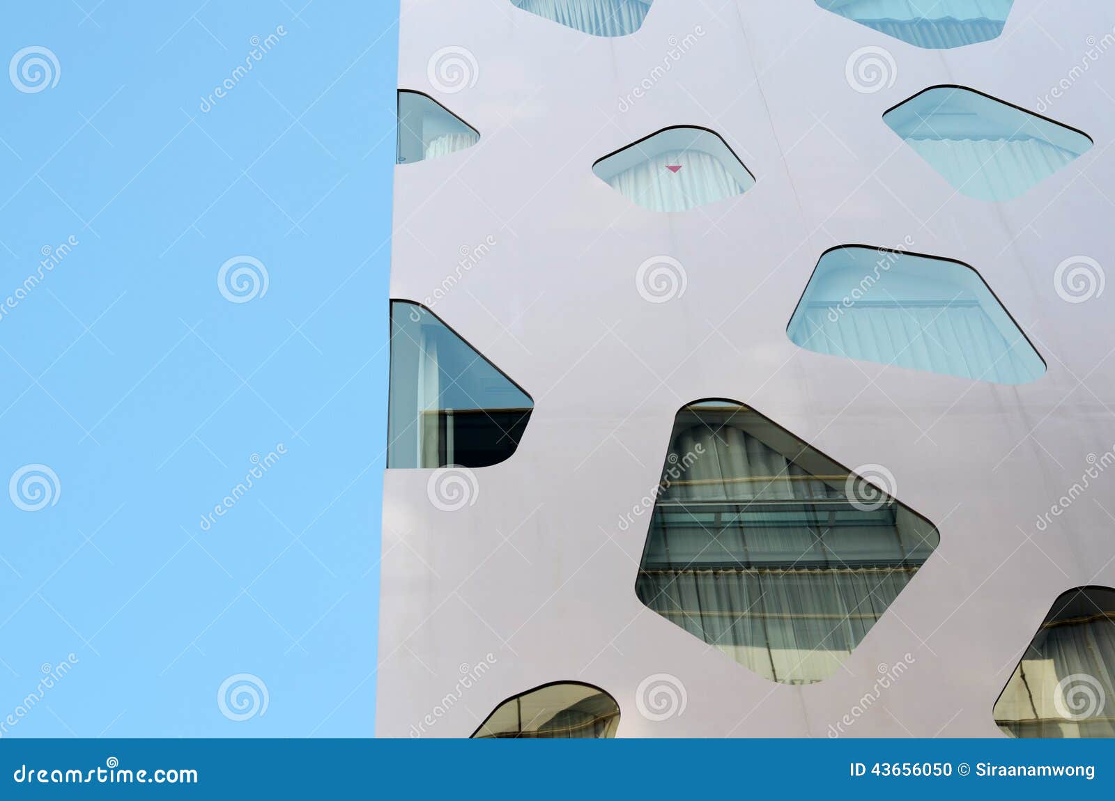Void of Conceptual Modern Building Stock Photo - Image of background ...