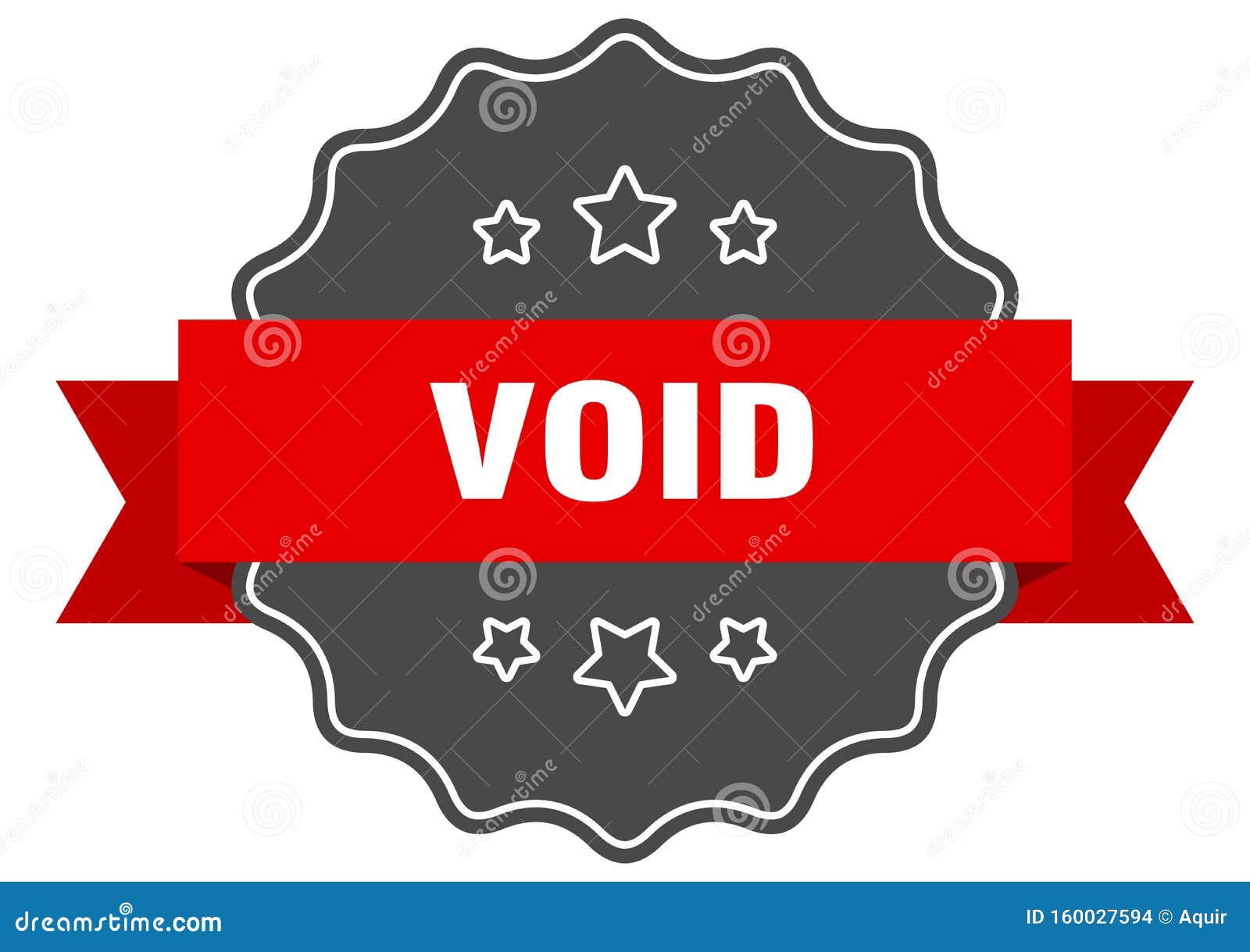 Void label stock vector. Illustration of round, stamp - 160027594
