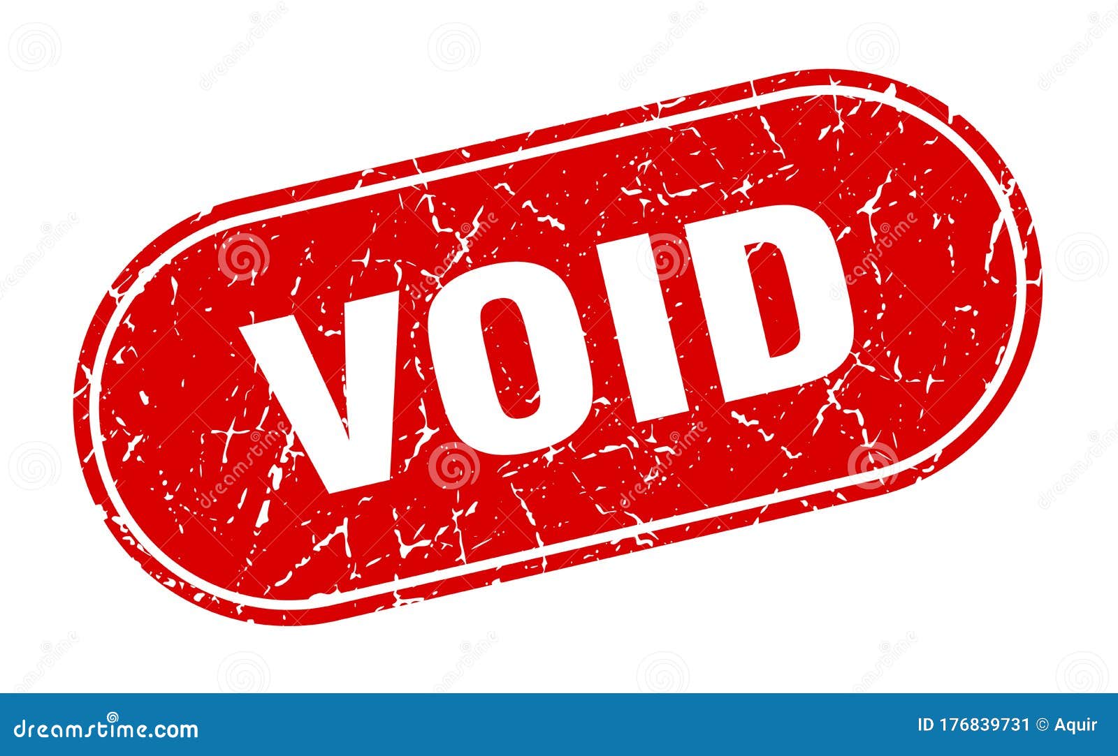 Void Sign. Void Grunge Stamp Stock Vector - Illustration of void ...
