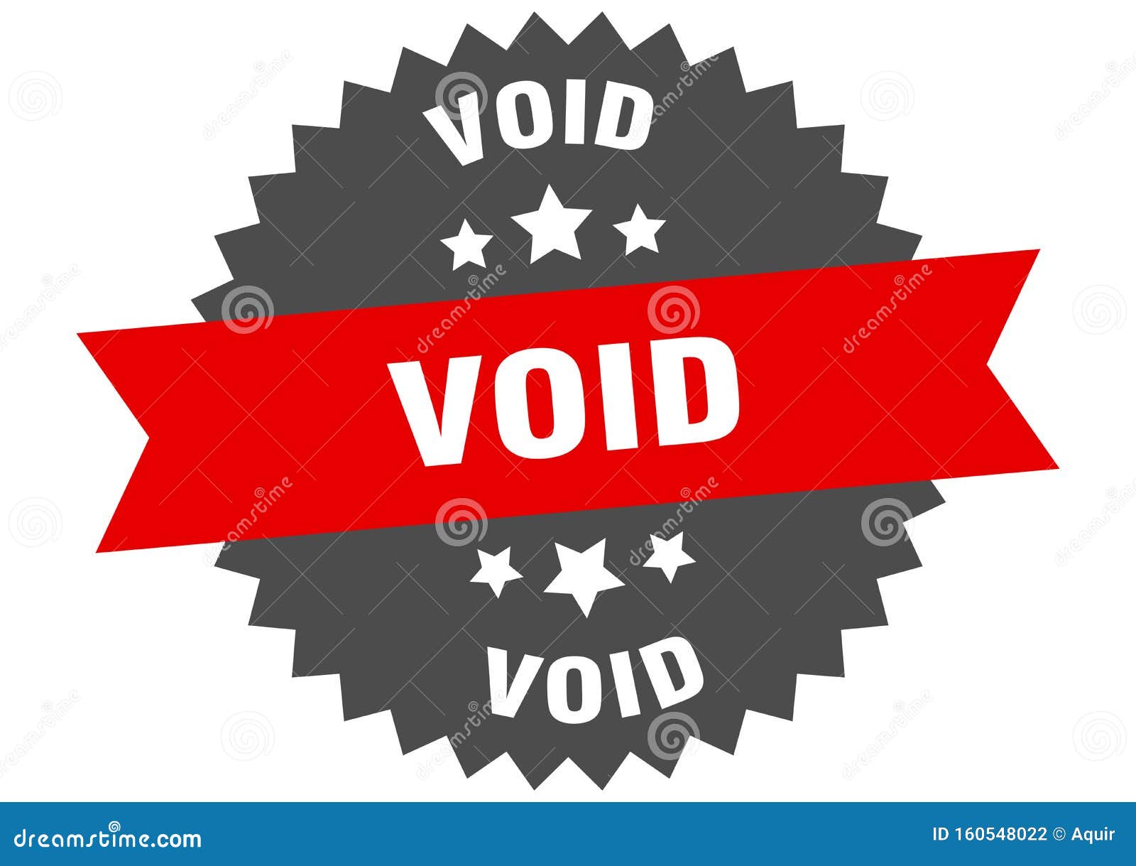 Void stock vector. Illustration of label, banner, stamp - 160548022