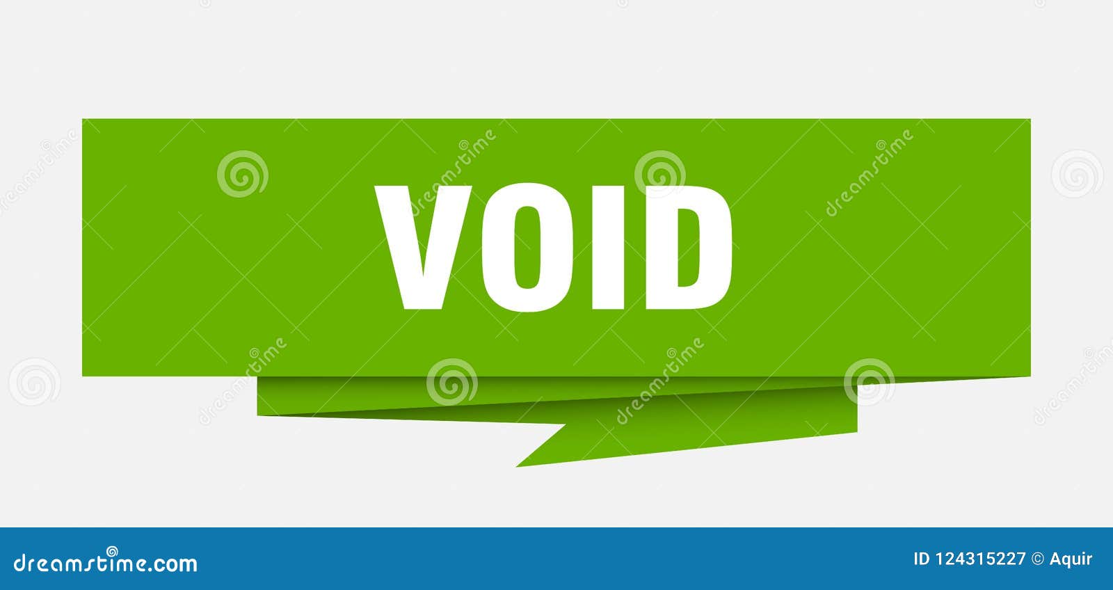 Void stock vector. Illustration of flyer, origami, notice - 124315227