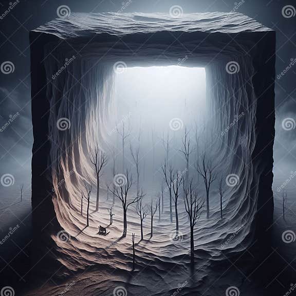 184 12. Void Space - a Space that Appears Empty or Devoid of Vs Stock Illustration ...