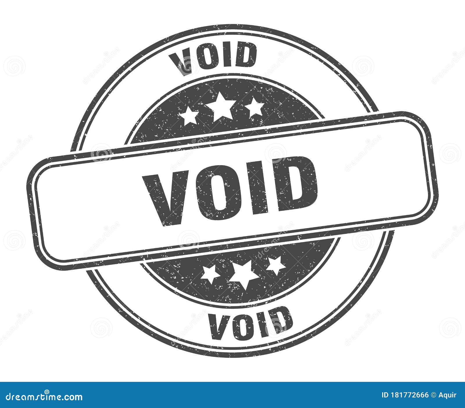 Void Stamp. Void Round Grunge Sign Stock Vector - Illustration of badge ...