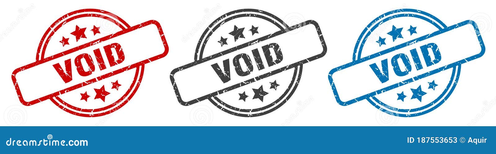 Void Stamp. Void Round Isolated Sign Stock Vector - Illustration of ...