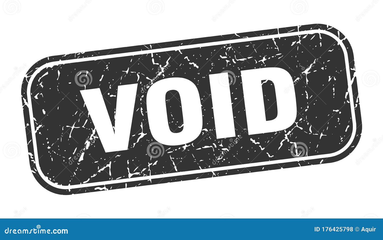 Void Stamp. Void Square Grungy Isolated Sign Stock Vector ...