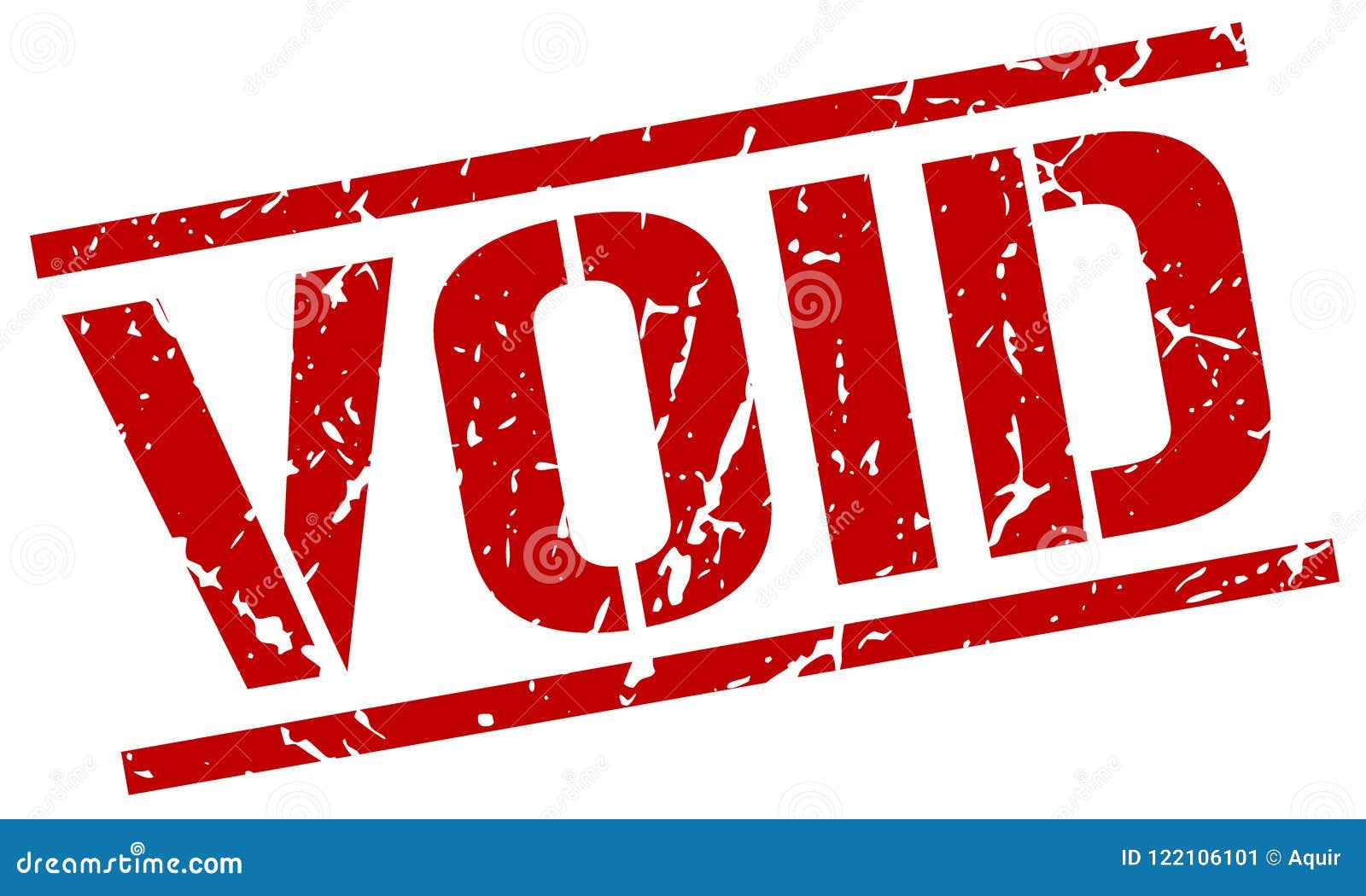 Void stamp stock vector. Illustration of grungy, insignia - 122106101