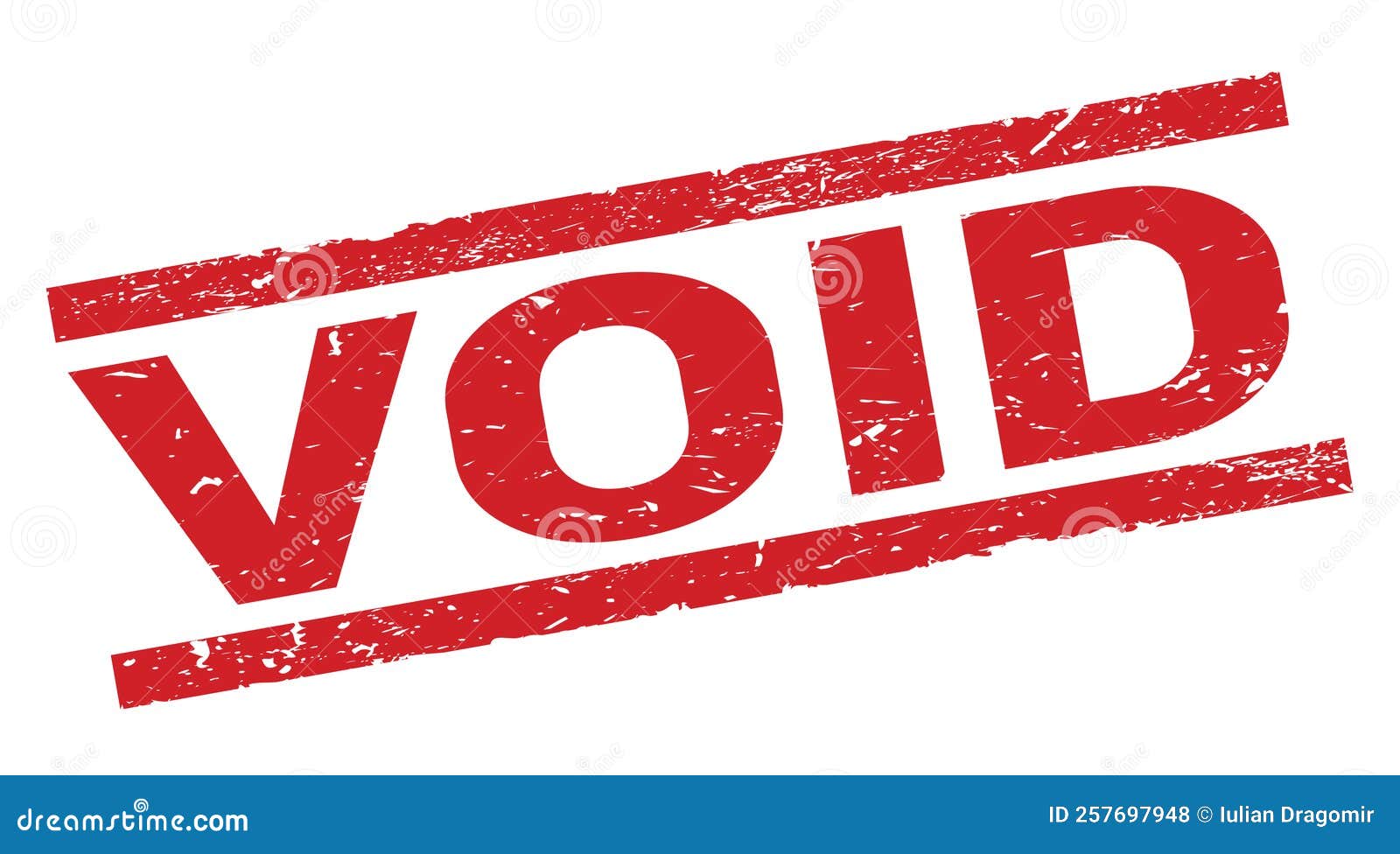 VOID Text on Red Rectangle Stamp Sign Stock Illustration - Illustration ...