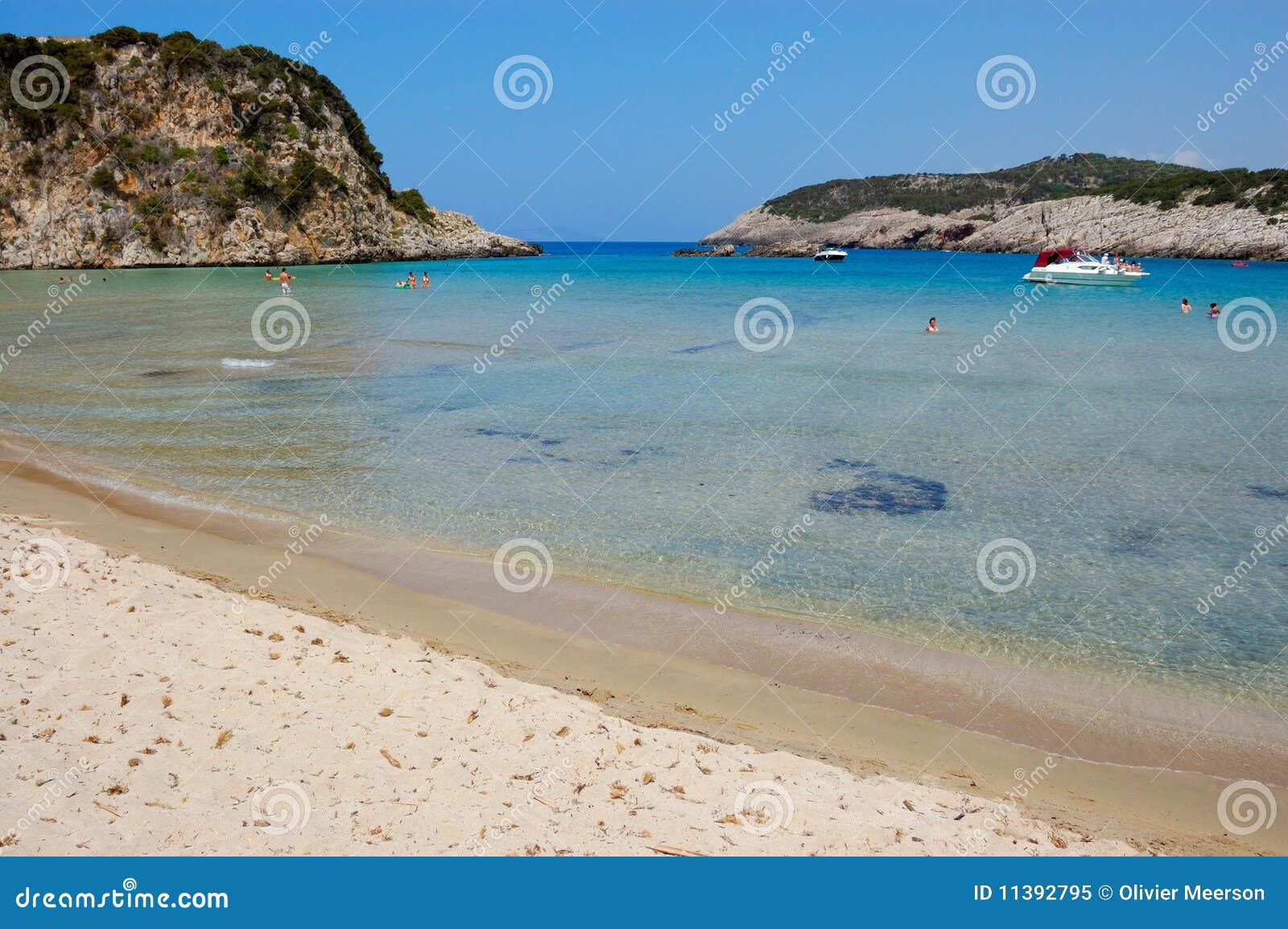 Voidokilia beach, geece stock image. Image of tourism - 11392795