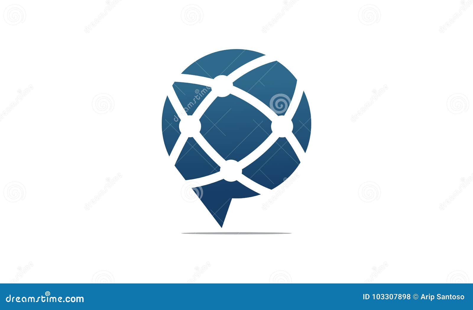 VOIP Logo Design Template stock vector. Illustration of conversation ...