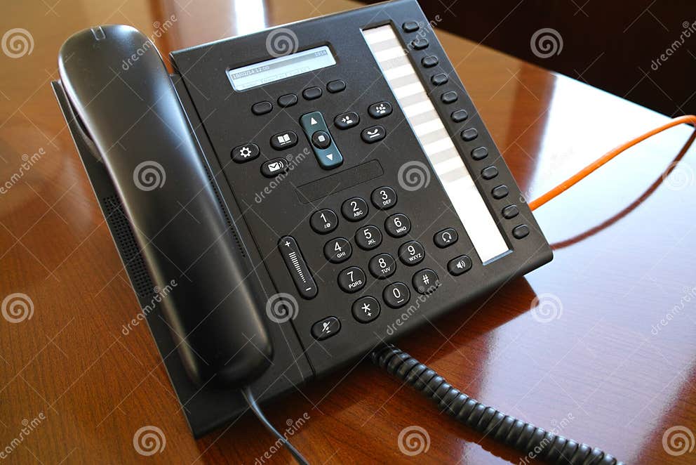 VoIP phone device stock photo. Image of phone, number - 38186500