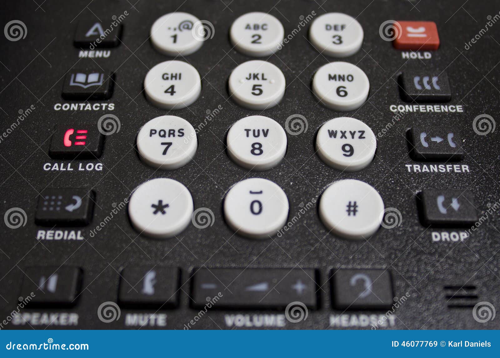 VOIP Phone Keypad stock image. Image of keypad, buttons - 46077769