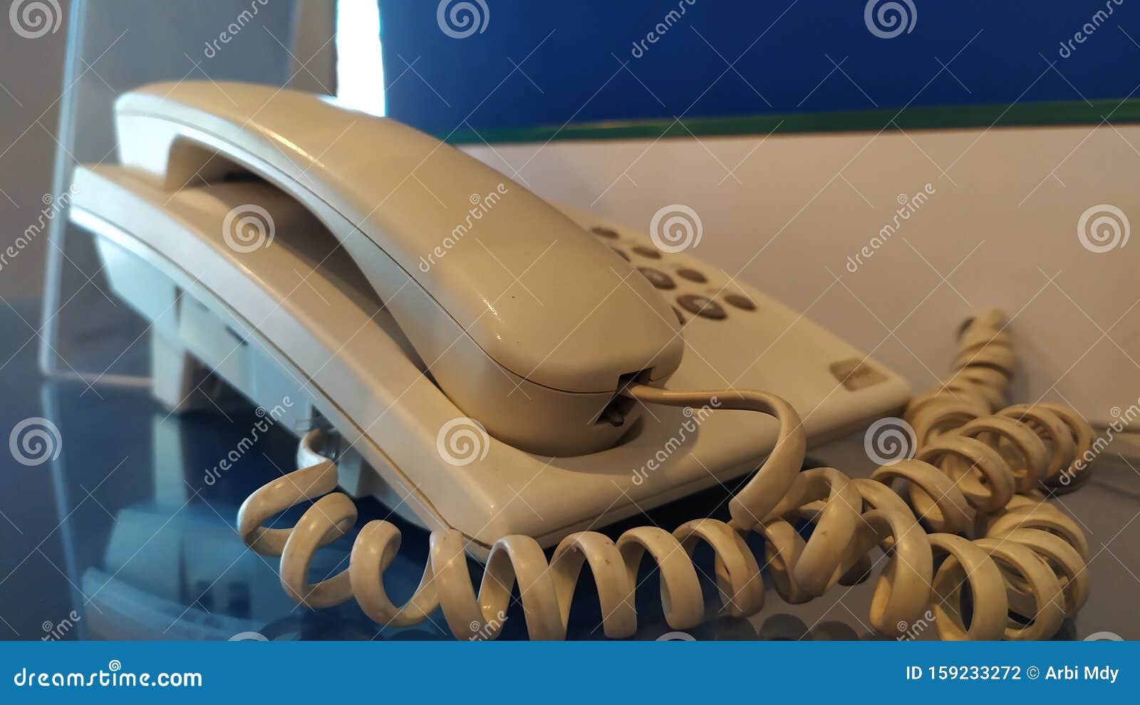 VoIP Phone Office Business Call Customer Service Talk Stock Photo ...