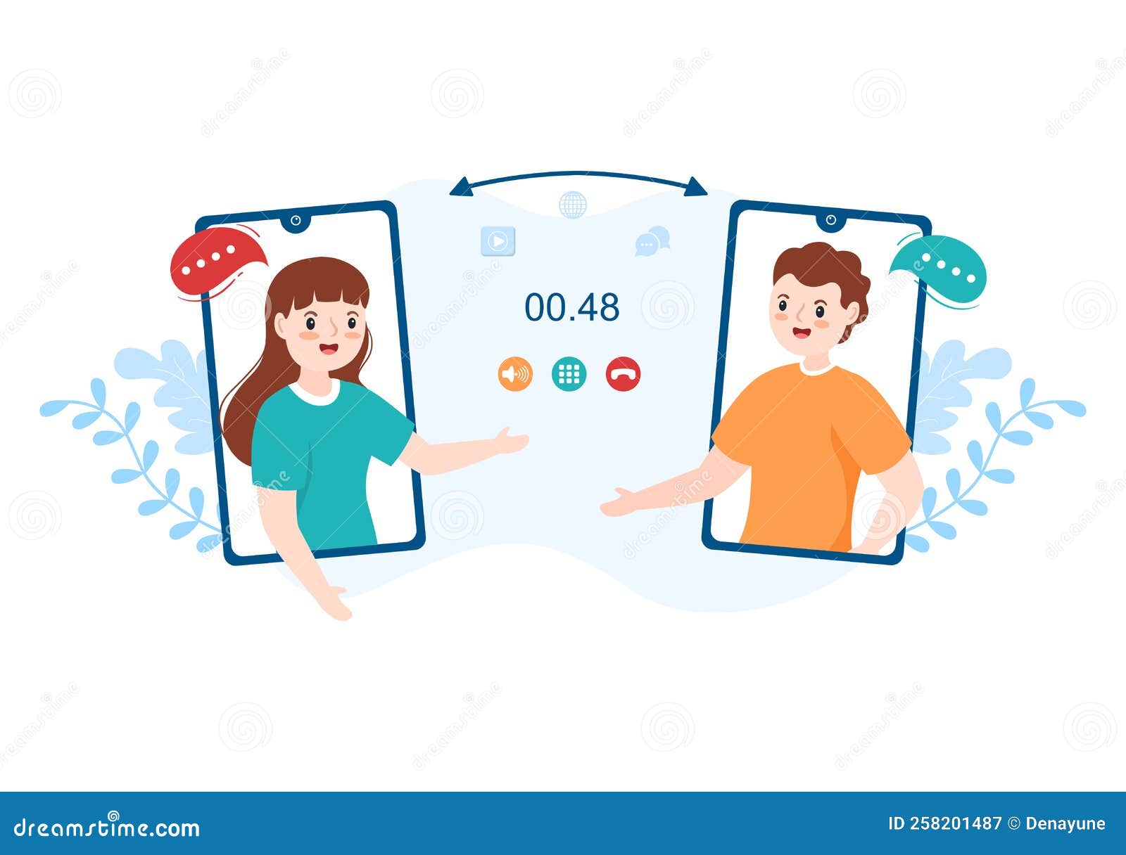 VOIP or Voice Over Internet Protocol with Telephony Scheme Technology ...