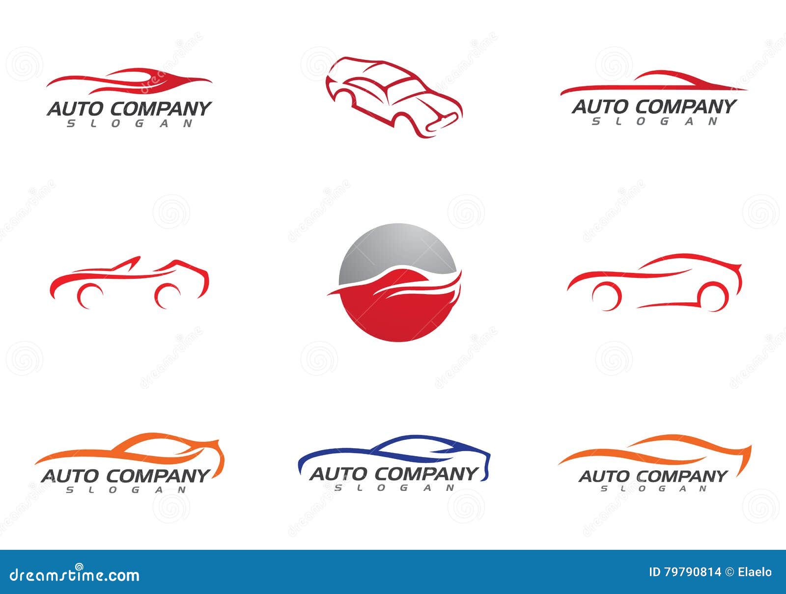Voiture Automatique Logo Template Illustration de Vecteur ...
