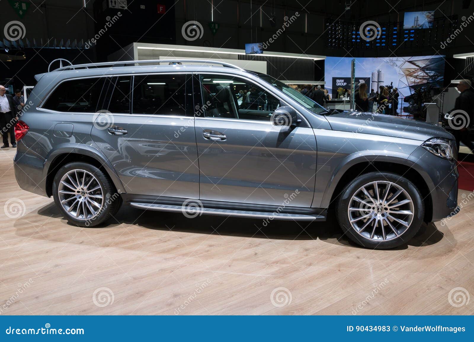 Voiture De Mercedes Benz GLS 350d 4MATIC Photo stock éditorial - Image ...