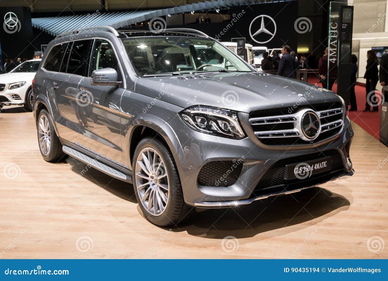 Voiture De Mercedes Benz GLS 350d 4MATIC Image stock éditorial - Image ...