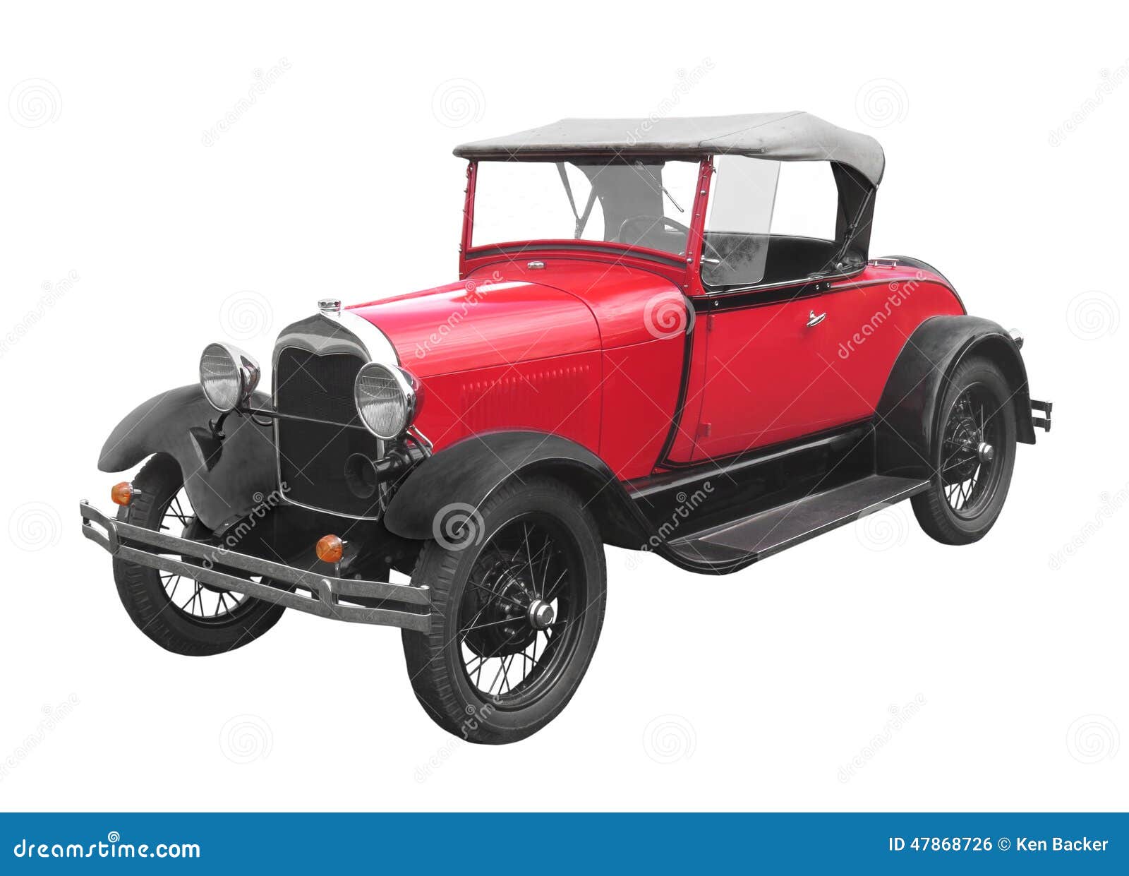 Voiture Rouge De Roadster D'isolement Photo stock - Image du isolement ...
