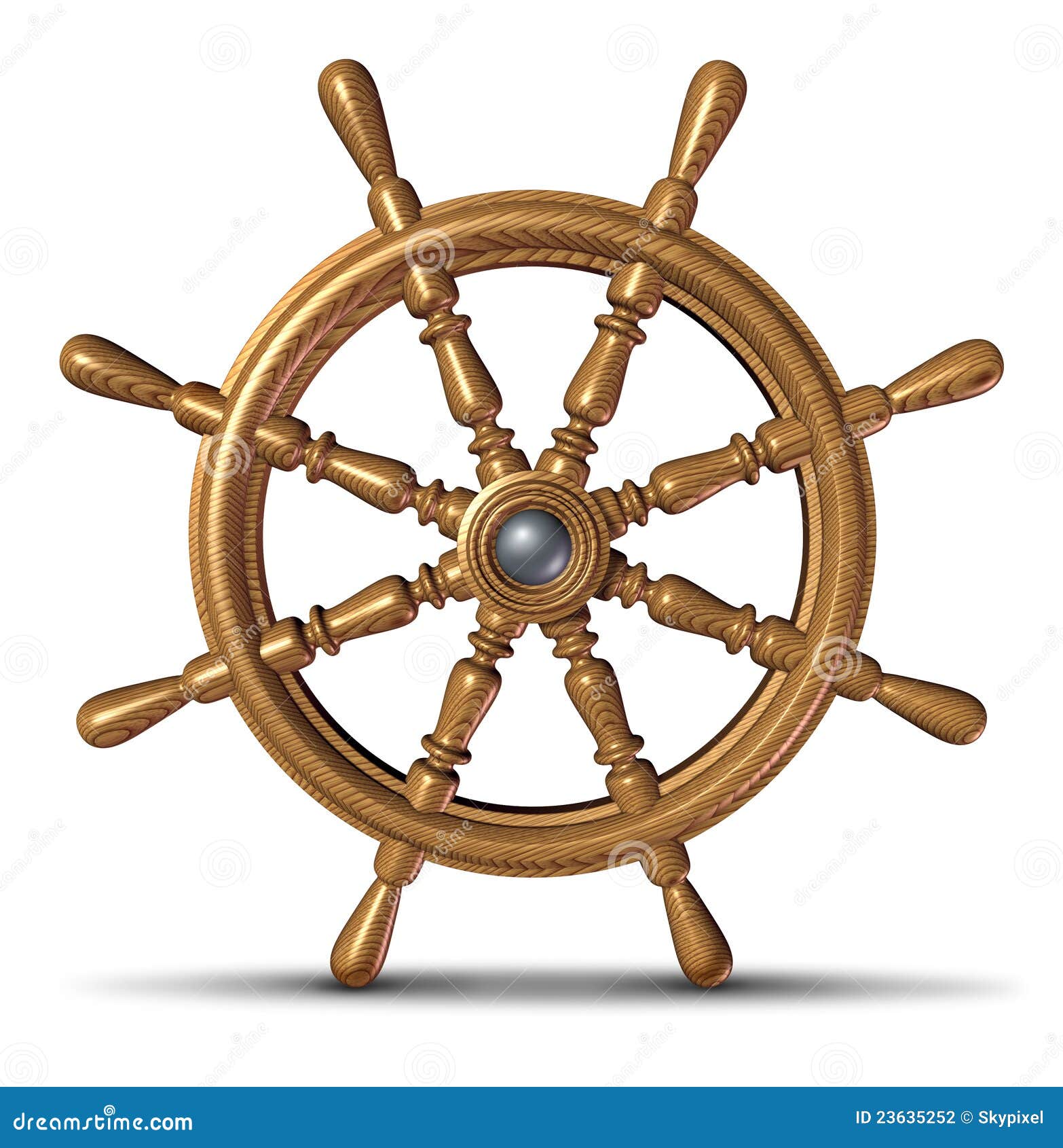 Volante del barco stock de ilustración. Ilustración de nave - 23635252