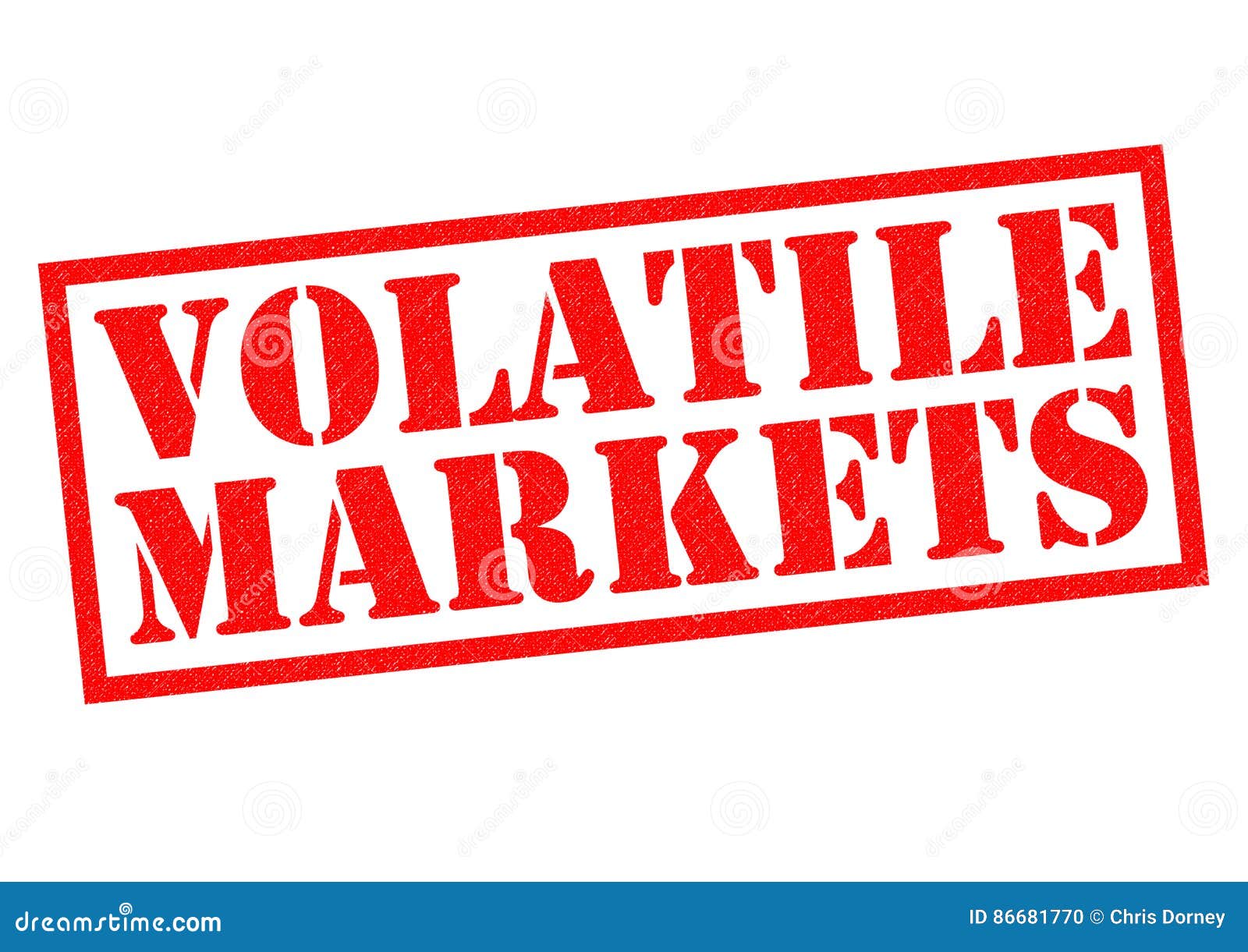VOLATILE MARKETS stock illustration. Illustration of credit - 86681770
