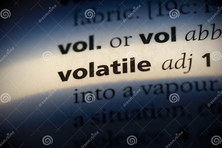 Volatile stock image. Image of volatile, isolated, info - 161576799