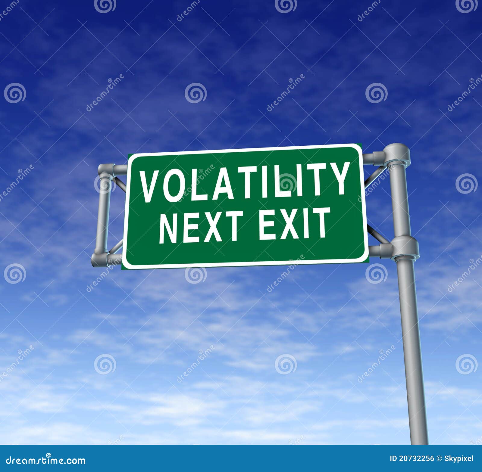 Volatility stock illustration. Illustration of high, returns - 20732256