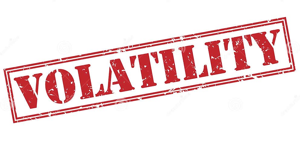 Volatility red stamp stock illustration. Illustration of sticker - 73713414