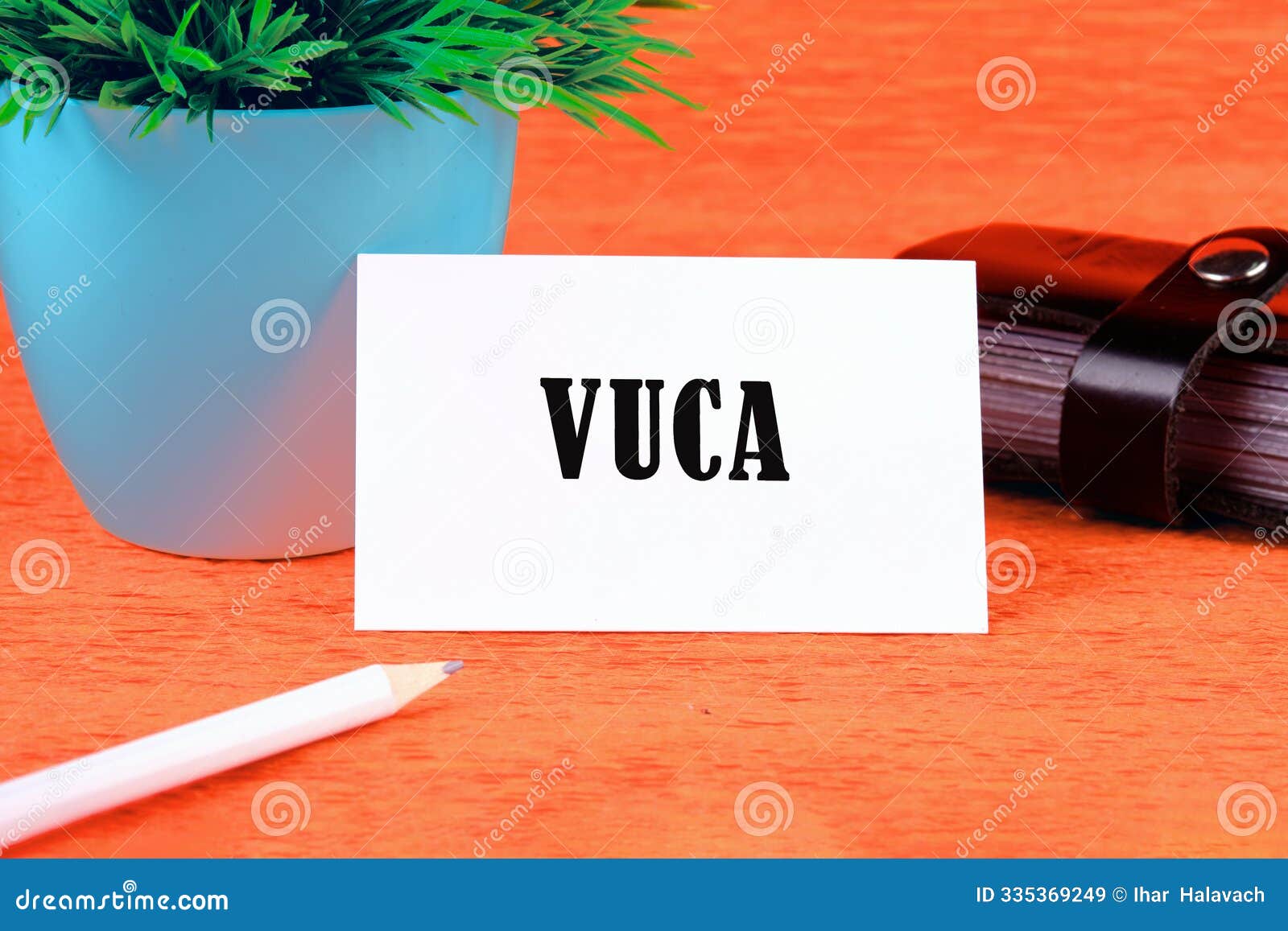 Volatility Uncertainty Complexity Ambiguity. VUCA Text on a White ...