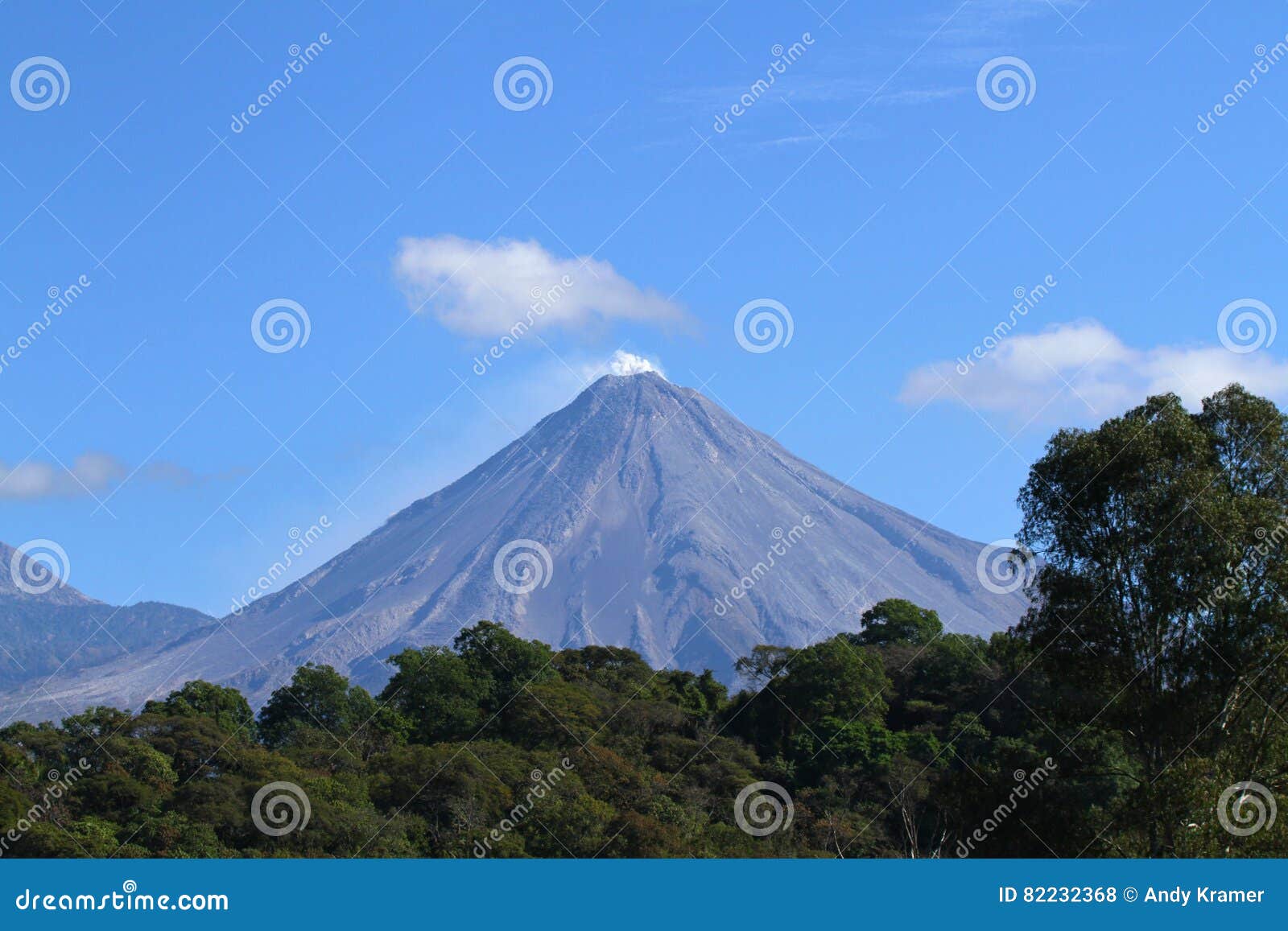 Volcan de Colima, Mexico stock photo. Image of natural - 82232368