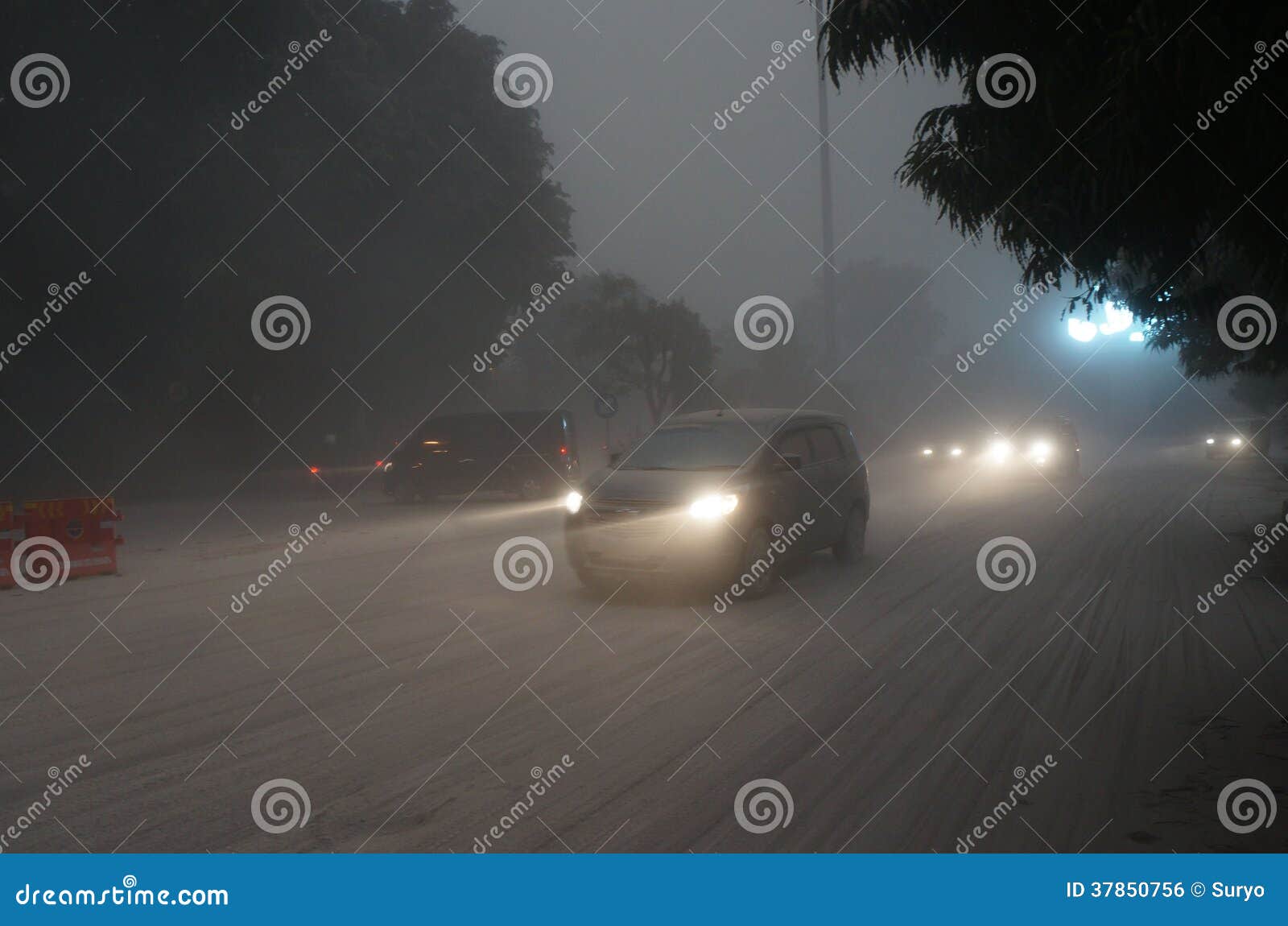 Volcanic ash editorial photo. Image of flushed, kelud - 37850756