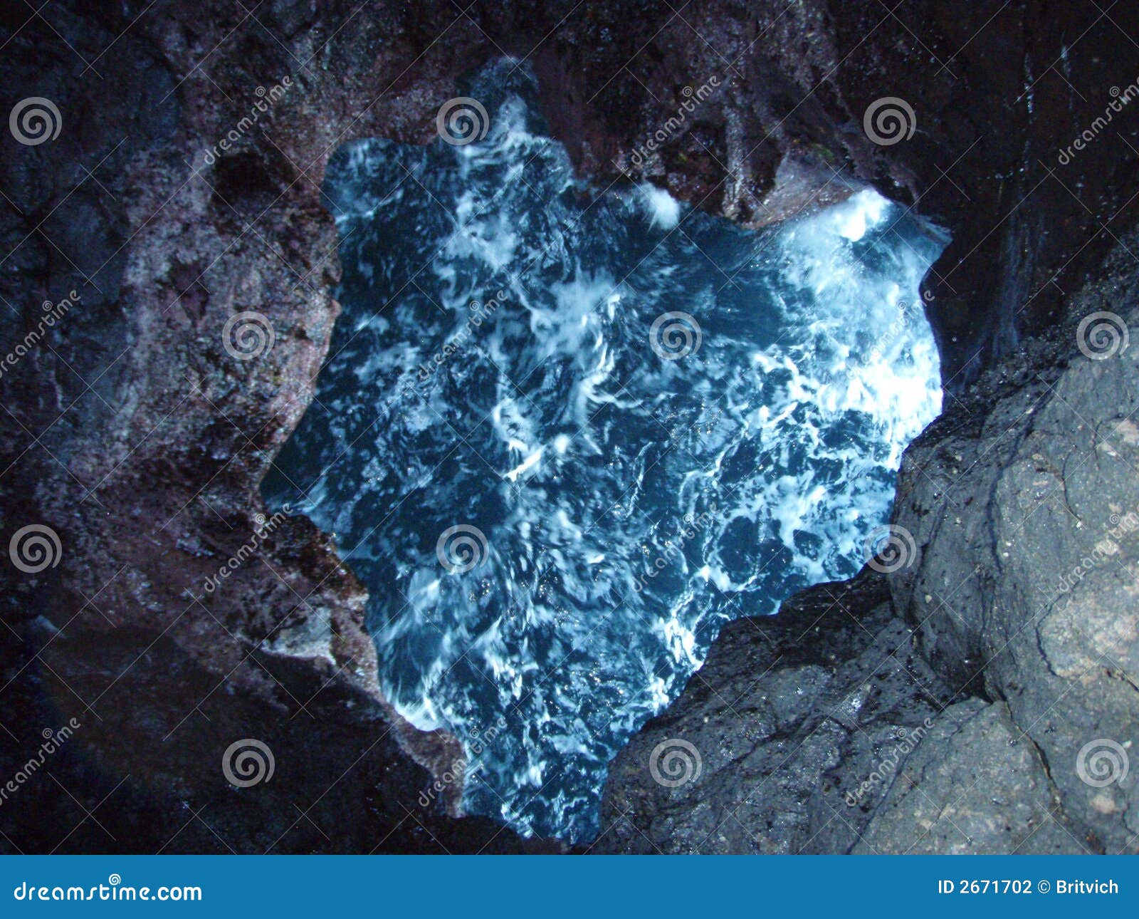Volcanic Atlantic bight stock photo. Image of erode, lava - 2671702